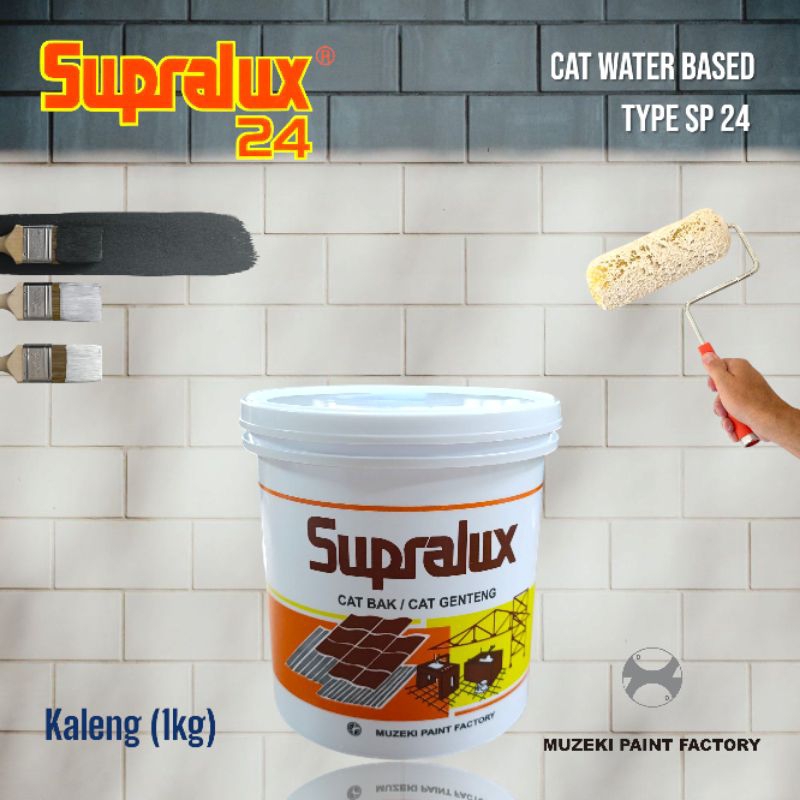 Jual SUPRALUX Cat Genteng SP 24 1kg (Kaleng) | Shopee Indonesia