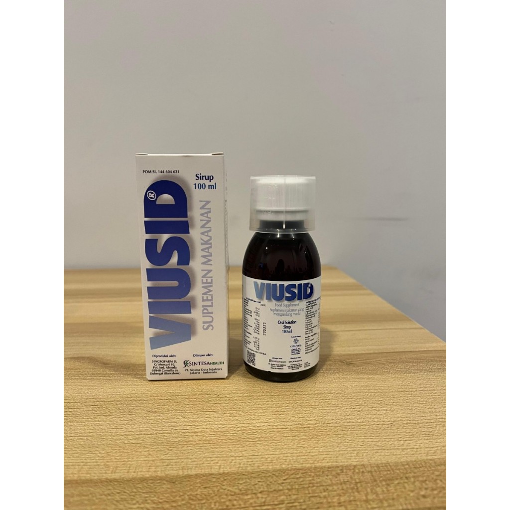 Jual Viusid Food Supplement Sirup 100ml | Shopee Indonesia