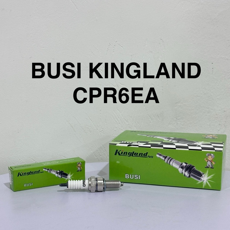 Jual ISI 10 PC BUSI KINGLAND CPR6EA KHARISMA SUPRA X 125 BEAT JUPITER ...
