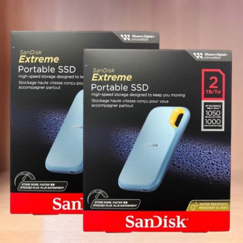 Jual Sandisk Extreme Portable SSD 4TB (Up to 1050MBps) | Shopee Indonesia