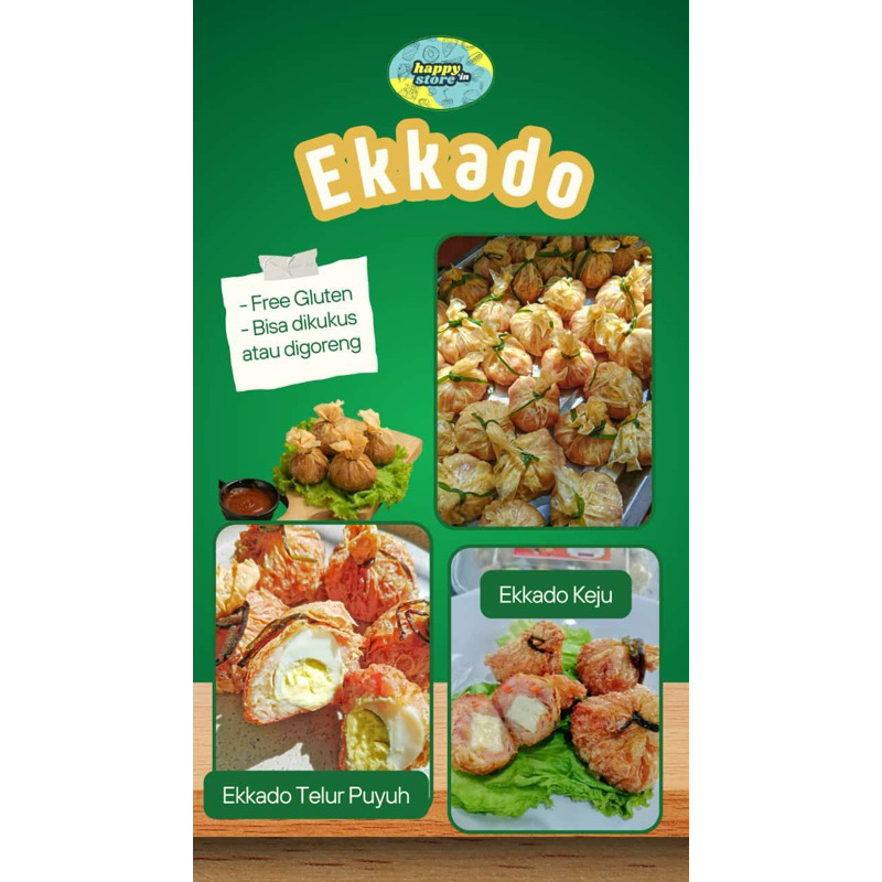 Jual Ekkado Ayam Keju isi 10 pcs/Ekkado Frozen/Bolado Frozen | Shopee ...
