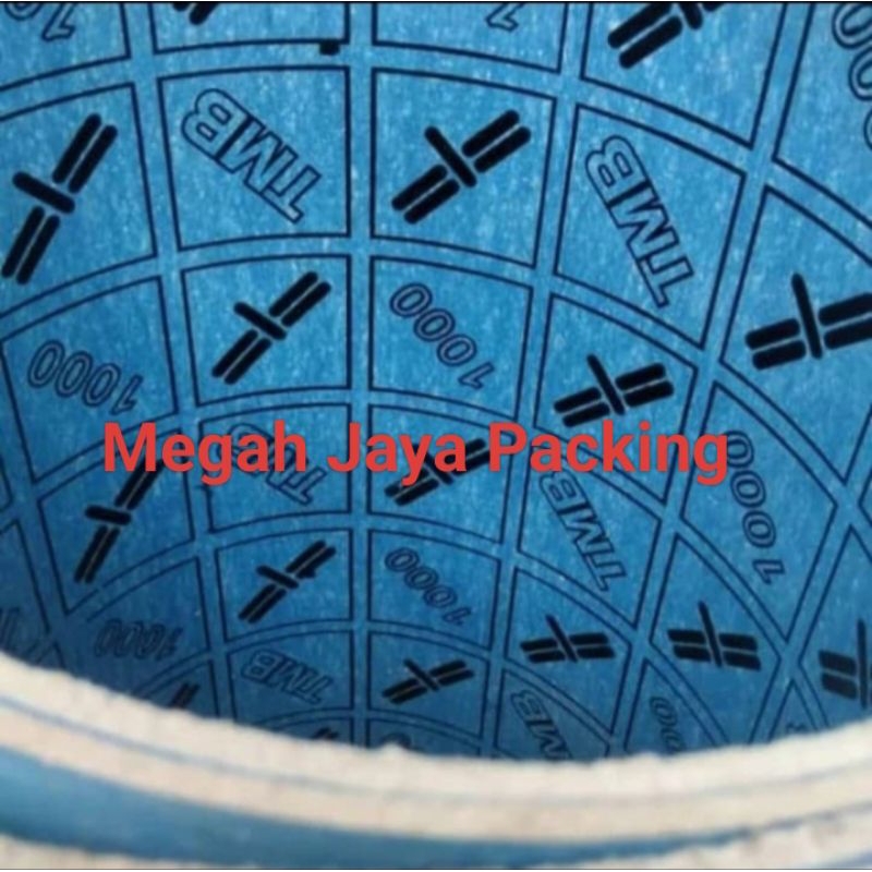 Jual Packing Asbes Biru TMB 1000 Bukan Merk TOMBO - Tebal 0,8mm | Shopee Indonesia