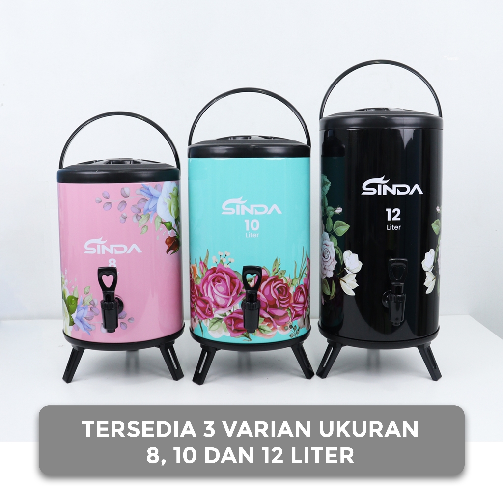 Jual Dispenser Air Milk Tea Termos Milk Tea Dispenser Air Stainless ...