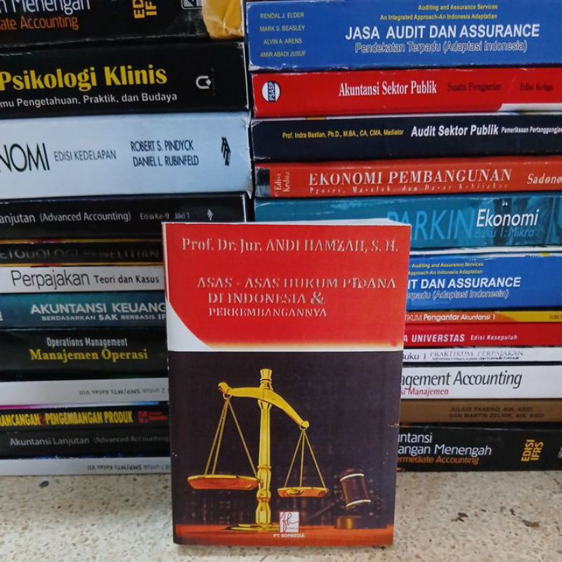 Jual Asas-Asas Hukum Pidana di Indonesia & perkembangannya by Andi Hamzah | Shopee Indonesia