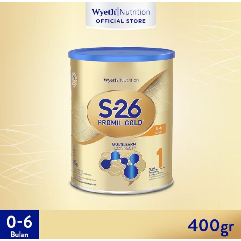 Jual S26 Promil Gold Tahap 1 Susu Formula 0-6 Bulan - 400g S-26 ...