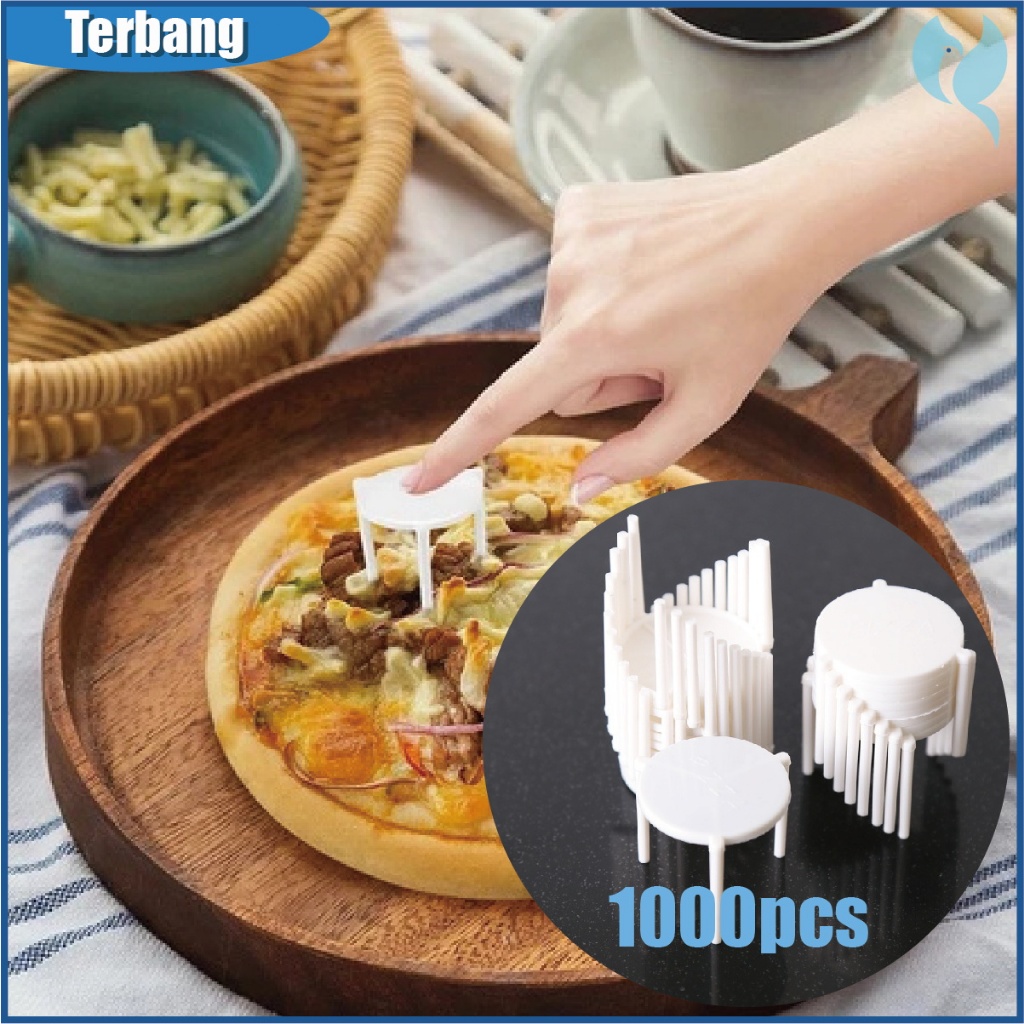 Jual Pizza Saver isi 1000 Pcs /Tripod Pizza bahan PP Lid Pizza hut ...