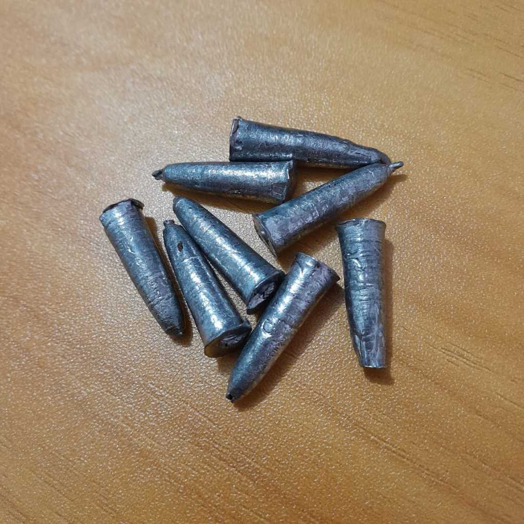 Jual Timah Pancing Timah Kerucut Timah Lancip Pemberat Timah Mancing ...