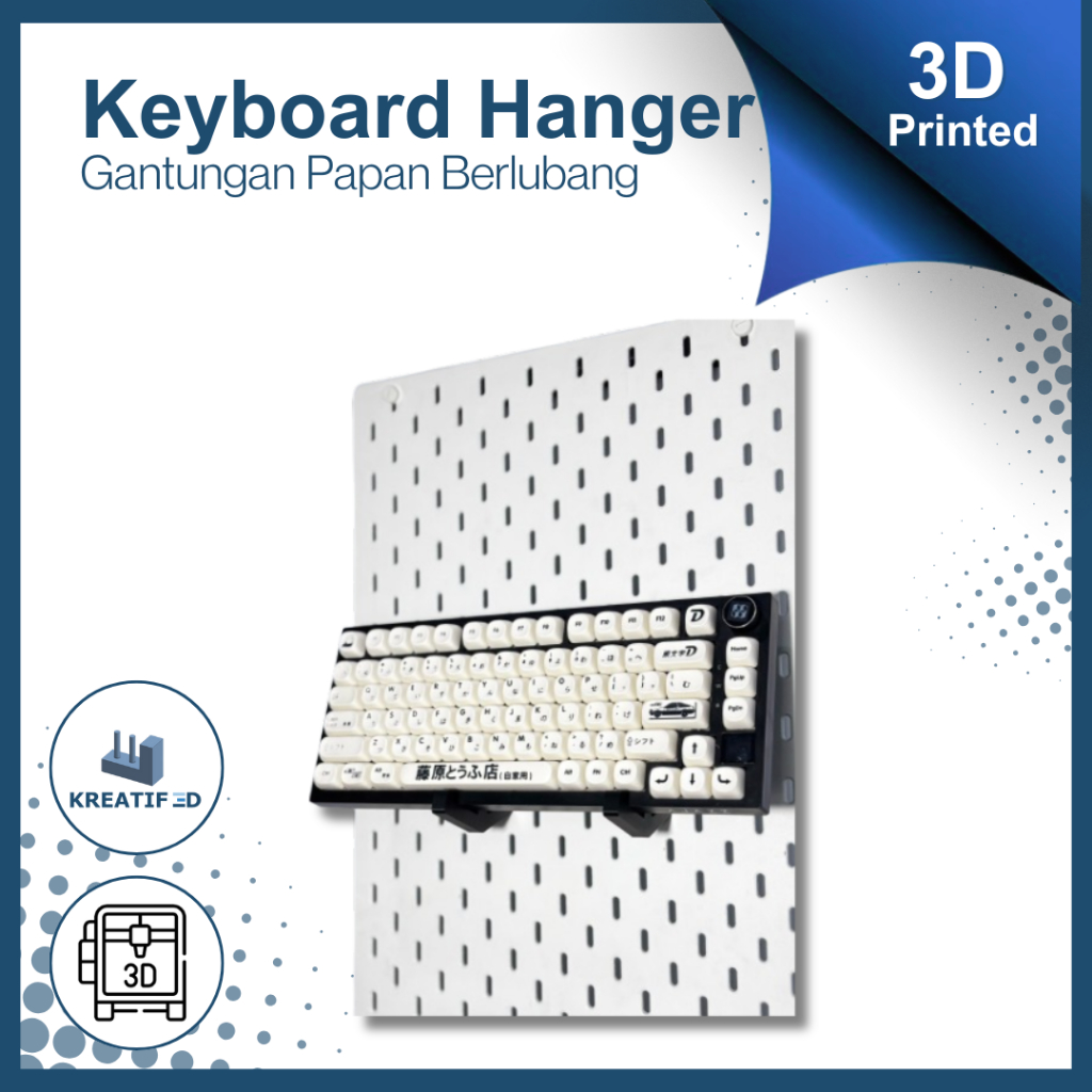 Jual 3D Print Gantungan / Kait / Mechanical Keyboard Holder / Hook ...