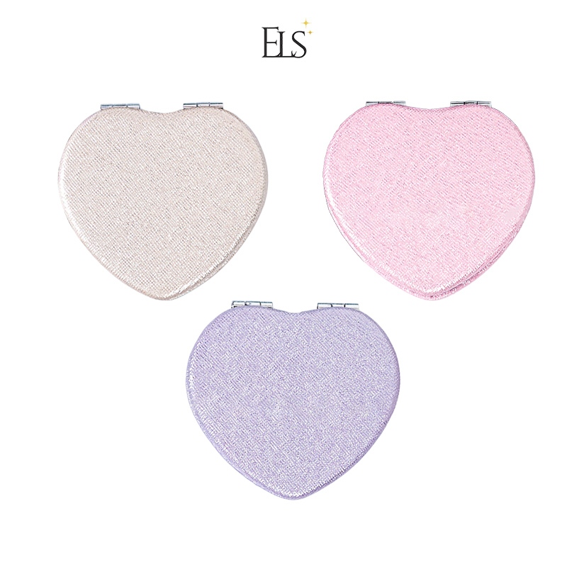 Jual RK ELSA Cermin Lipat 2 Sisi Mini Glitter Custom XFX119 (Belum ...