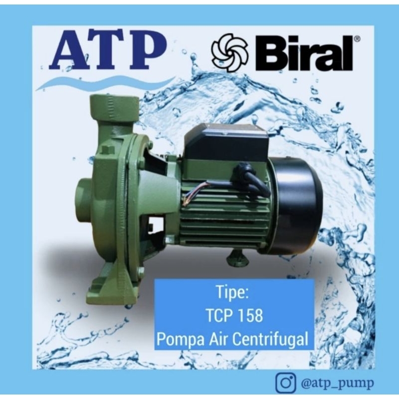 Jual Biral TCP 158 Pompa Centrifugal Pompa Transfer Pompa Rumah Tangga ...