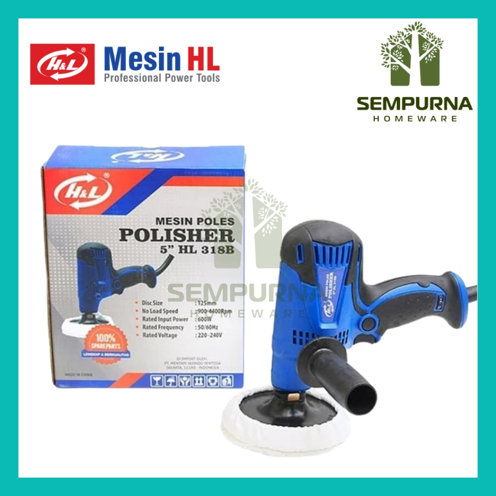 Jual MESIN POLES POLISHER HL 318 B 5" INCH INCI | Shopee Indonesia