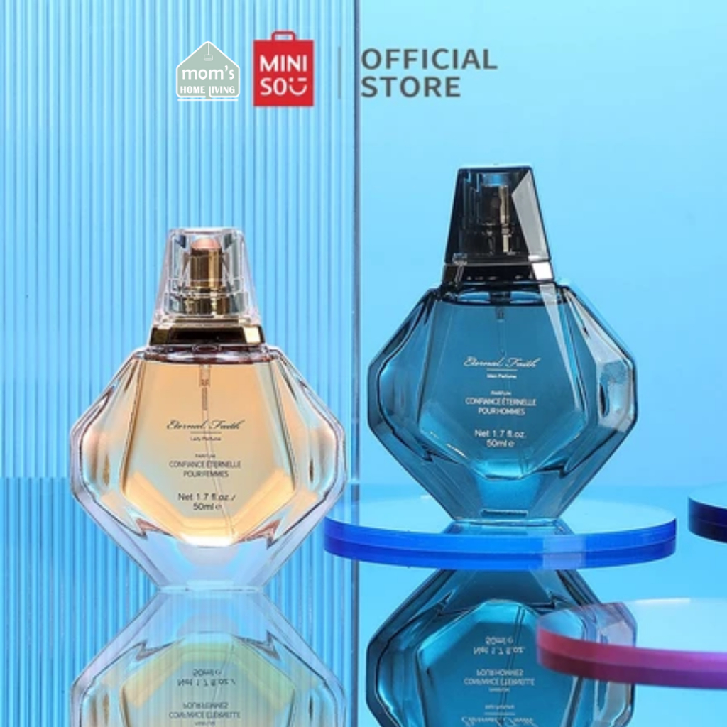 Jual MINISO Parfum Pria dan Wanita Eternal Faith Men & Girl Perfume Isi 50ml Tahan Lama Minyak ...