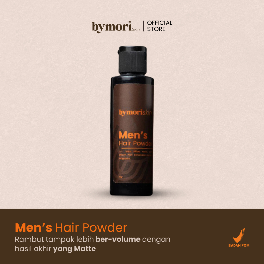 Jual Bymoriskin Hair Powder For Mens Bedak Bubuk Rambut Anti Lepek ...