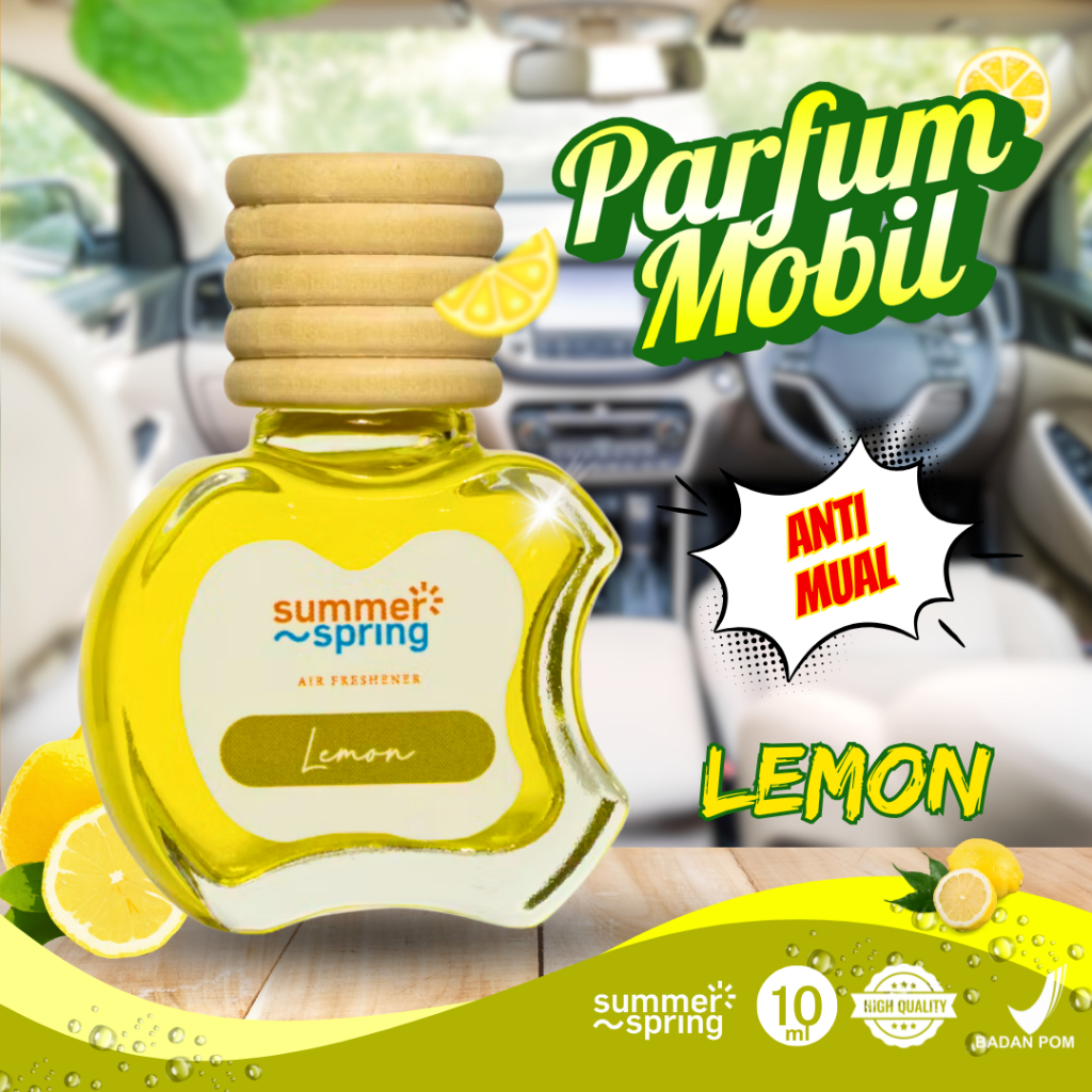 Jual Parfum Mobil Gantung Lucu Botol Apel SUMMER SPRING Pengharum ...