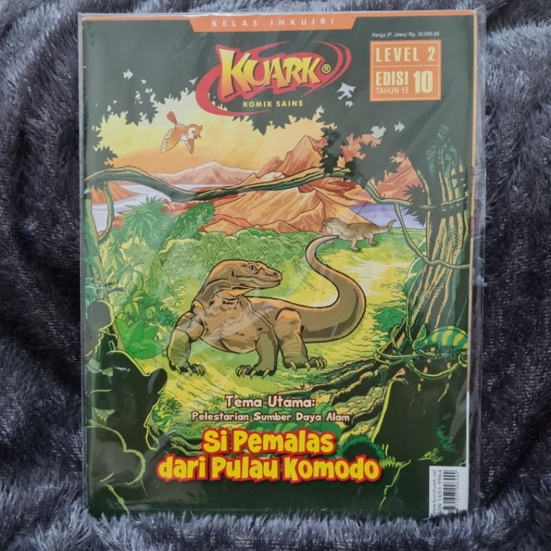 Jual Majalah Kuark Level 2 Edisi 10 Tahun 15 - Si Pemalas dari Pulau ...