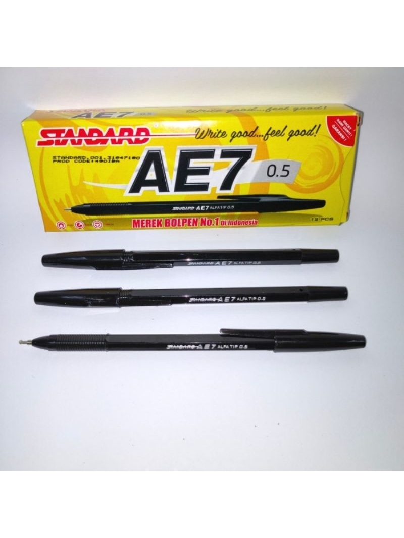 Jual Pulpen Standart AE7 1 PACK (12 PCS) | Shopee Indonesia