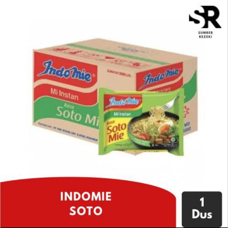 Jual indomie rasa soto ayam 1 dus | Shopee Indonesia