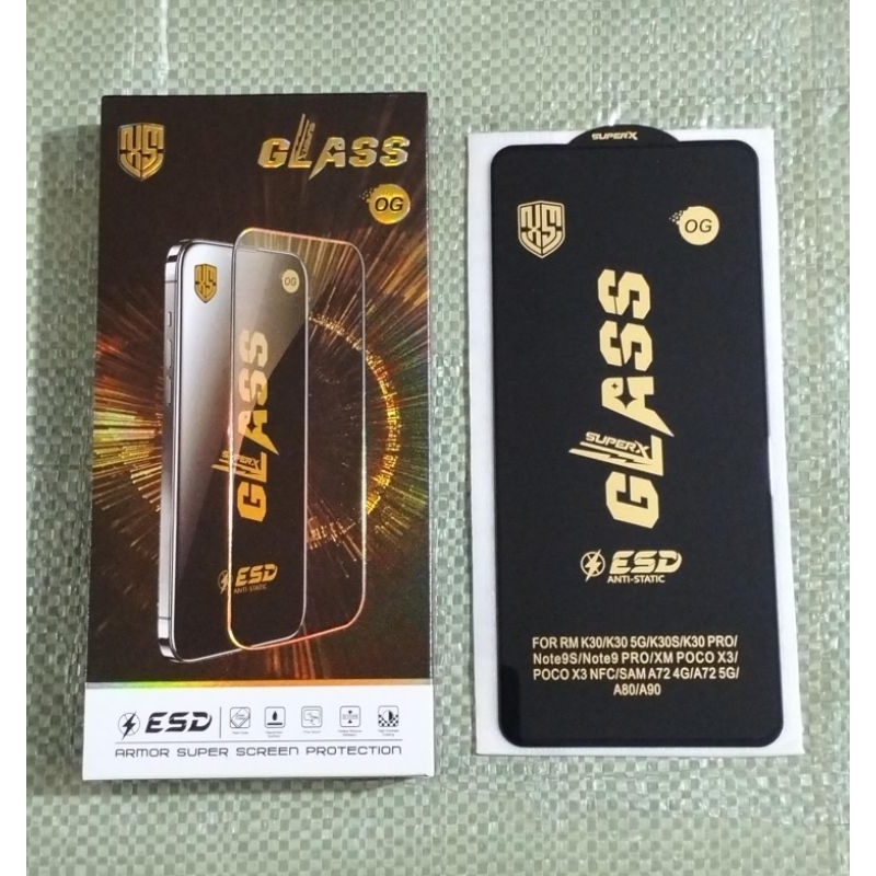 Jual ( GROSIR PERSAMAAN ) TG TEMPERED GLASS ANTI GORES PELINDUNG LAYAR KACA ESD STATIC UNIVERSAL ...