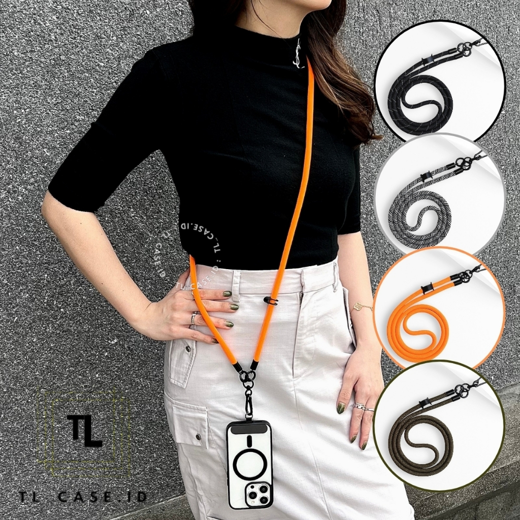 Jual Lanyard Phone Strap ROPE - Gantungan Hp Panjang Selempang ...