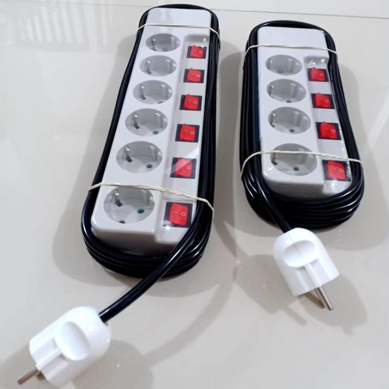 Jual Stop Kontak Uticon / Stopkontak Terminal kuningan 3 4 5 Lubang + Saklar ON OF Setiap ...