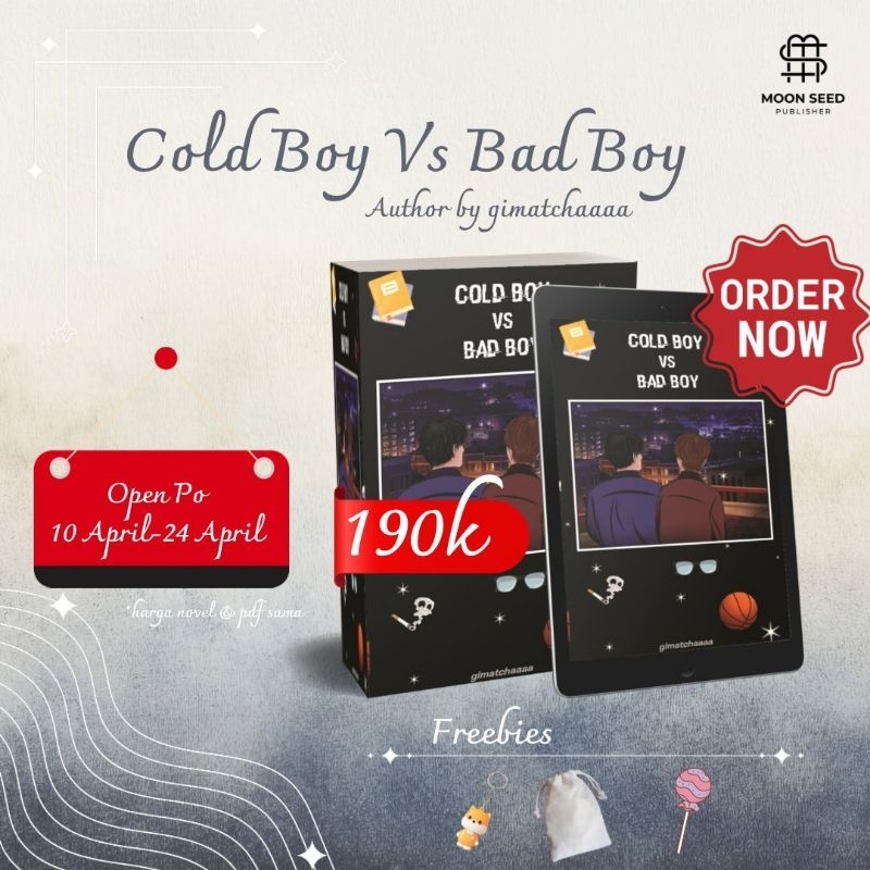 Jual Cold boy vs bad boy novel | Shopee Indonesia