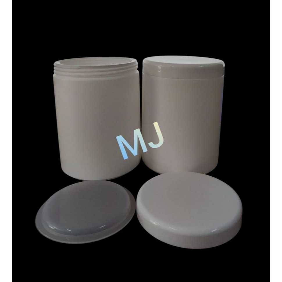 Jual pot lulur cream 1.000 gram bahan tebal toples ukuran 1.000 gram ...