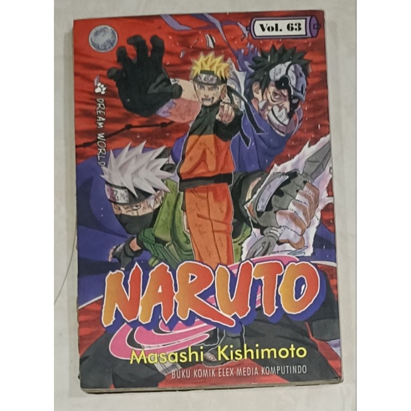 Jual komik Naruto vol 63 original (kondisi apa adanya) | Shopee Indonesia