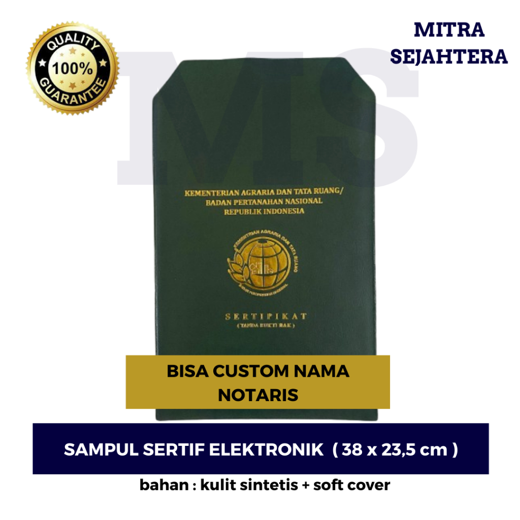 Jual CUSTOM MAP SERTIFIKAT ELEKTRONIK (+nama notaris) | Shopee Indonesia