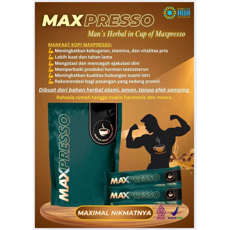 Jual Maxpresso hwi jaminan original isi 5sachet full | Shopee Indonesia