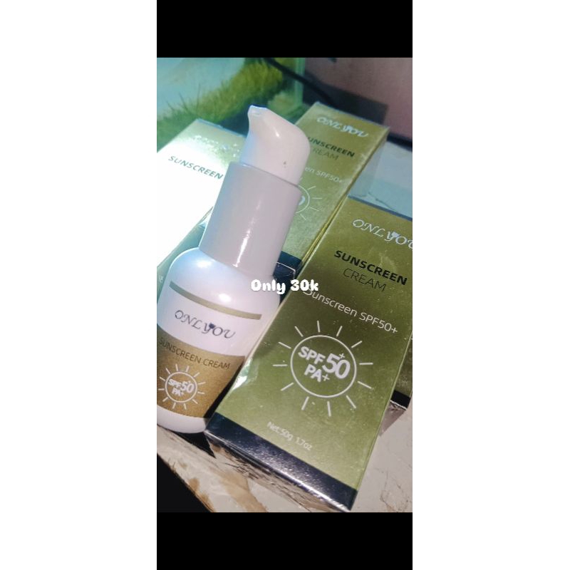 Jual sunscreen only you | Shopee Indonesia