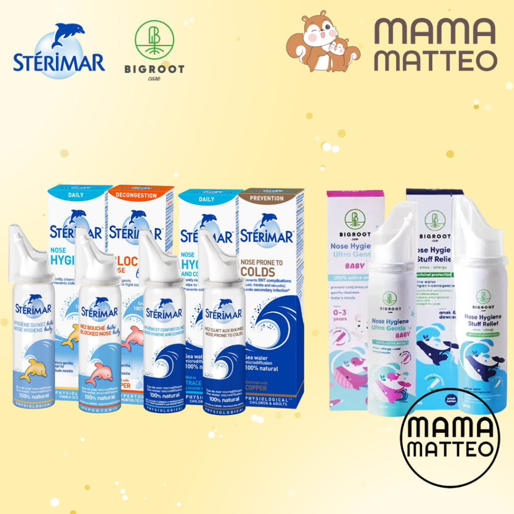Jual STERIMAR BIGROOT Nasal Spray Bayi / Baby Stuff Relief Prone To ...