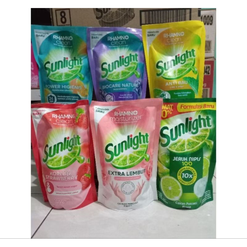 Jual SUNLIGHT 650/600ml - Sunlight Cairan Pencuci Piring | Shopee Indonesia