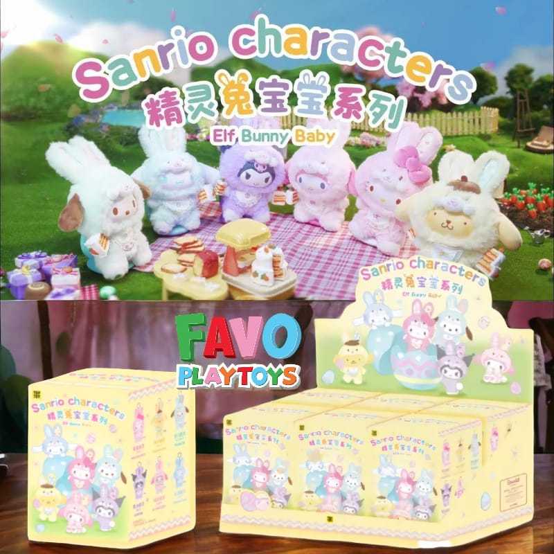 Jual TOP TOY Sanrio Characters Elf Bunny Baby Series Vinyl Plush Blind ...