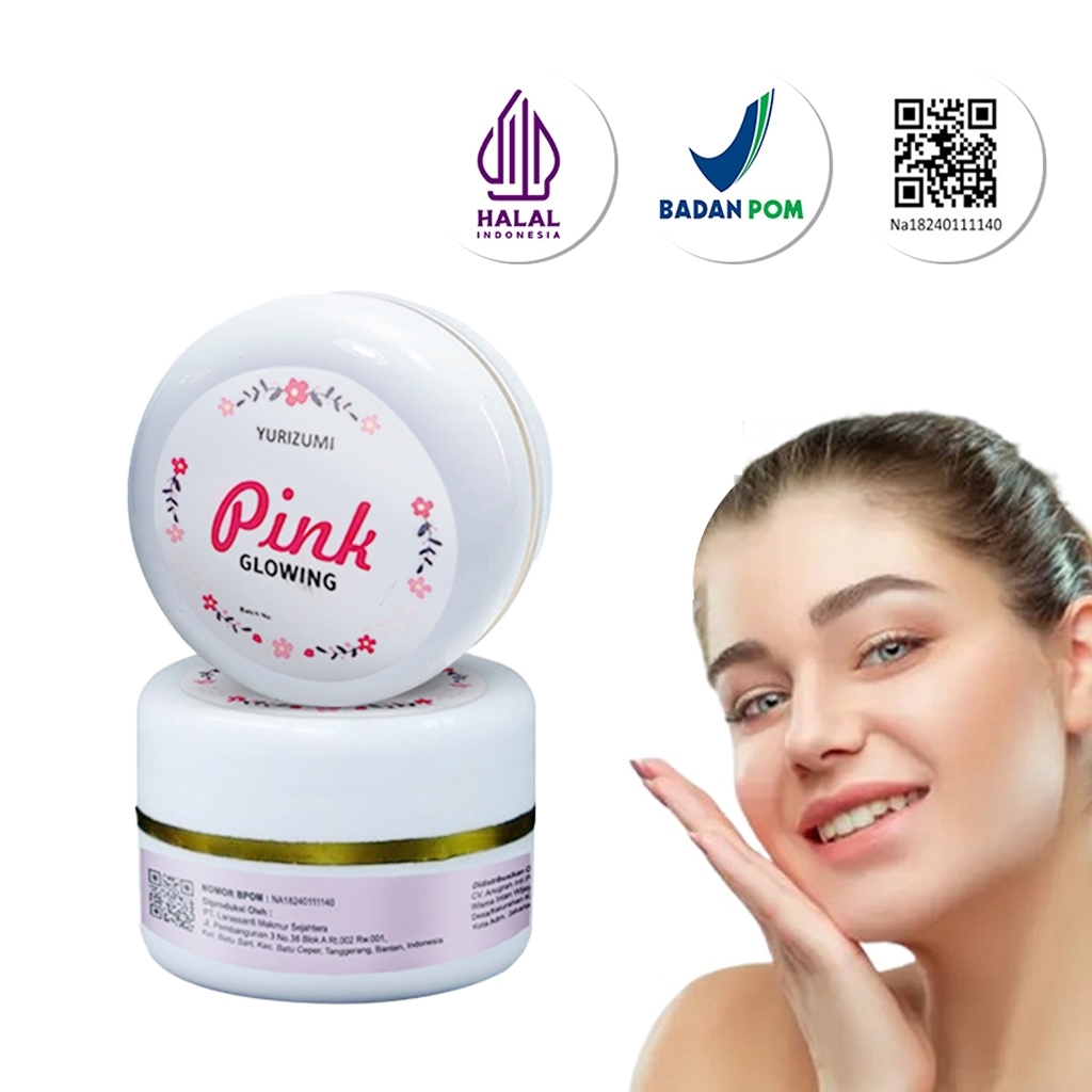 Jual ( BPOM ) Jelly Glowing Pink Cream Pemutih Wajah Glowing Cepat Menghilangkan Bekas Jerawat ...
