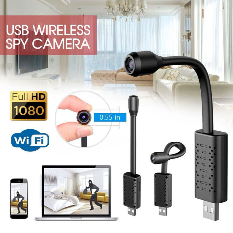 Jual KAMERA WIFI CCTV USB APP V380 PRO HD 1080P FLEKSIBEL CCTV MINI SPY ...