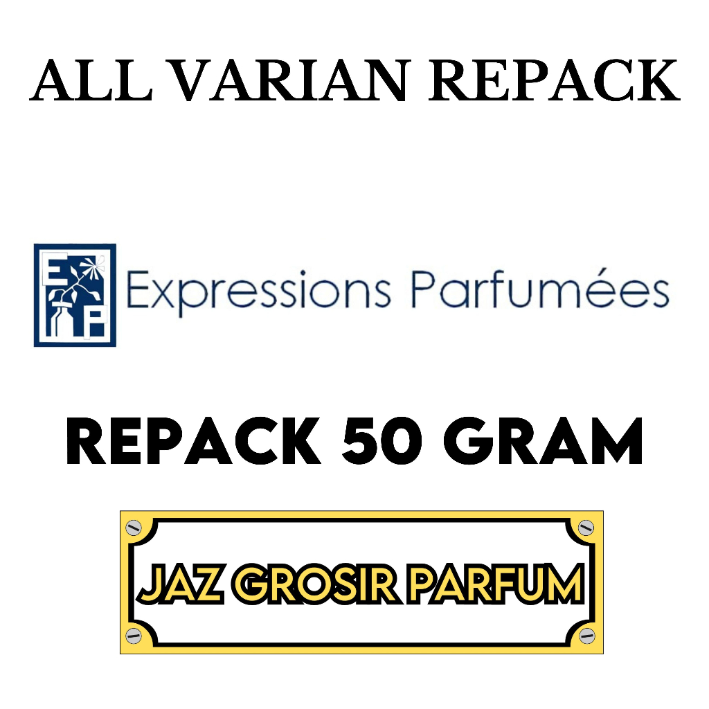 Jual (REPACK 50 GR) Bibit Parfum Murni By Expressions Kemasan Repack 50 ...