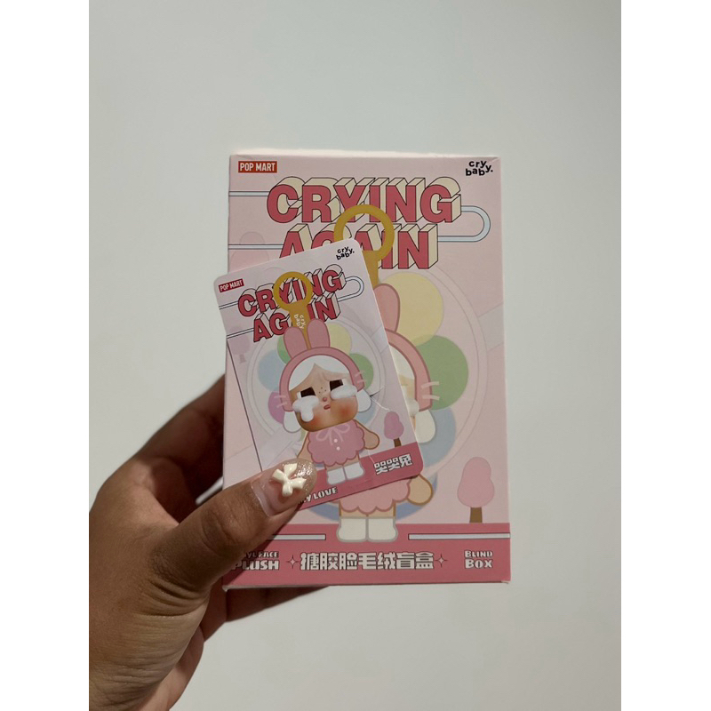 Jual Cry Baby - Labubu Vinyl Plush Ori Popmart | Shopee Indonesia