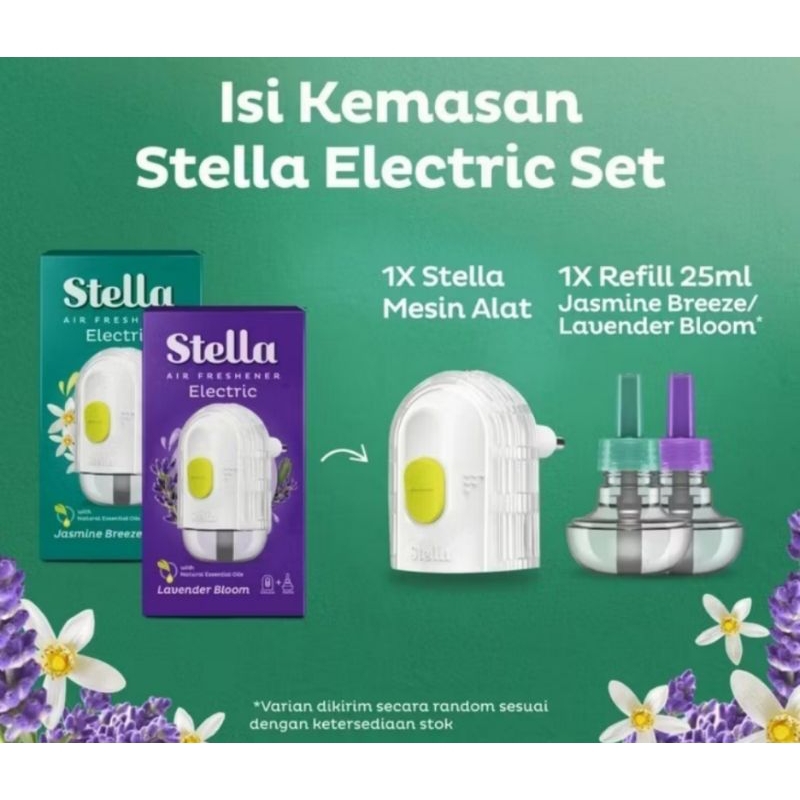 Jual STELLA AIR FRESHENER ELECTRIC SET | Shopee Indonesia