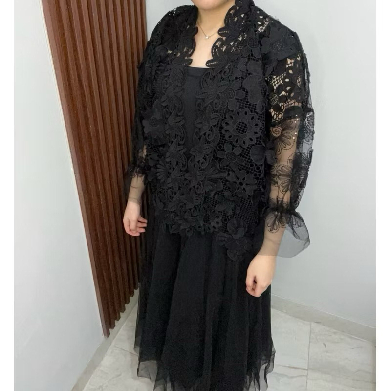 Jual outer brokat 3D raya lace | Shopee Indonesia
