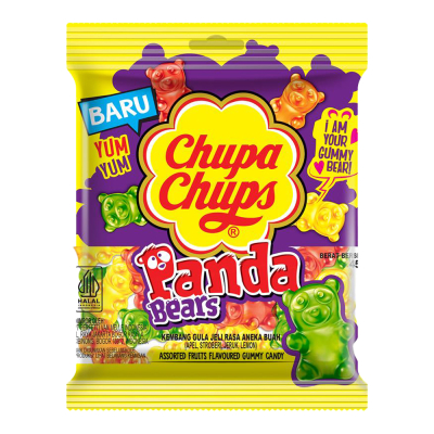 Jual Chupa Chups Permen Jeli Panda Bears / Cool Cola 45 gr | Shopee ...