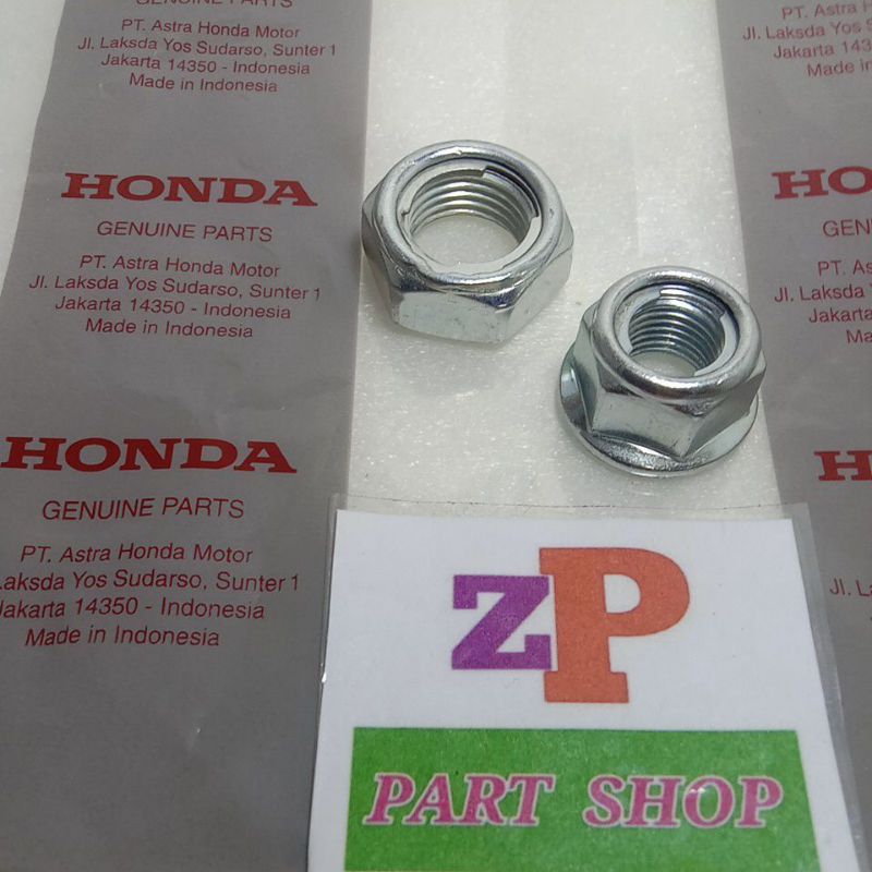 Jual SATU SET DEPAN BELAKANG MUR RODA HONDA SCOOPY BEAT VARIO GENIO ...