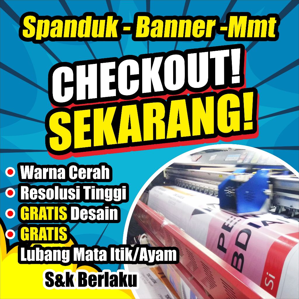 Jual Cetak SPANDUK/BANNER/BACKDROP MMT Cetak Spanduk Jualan, Usaha ...