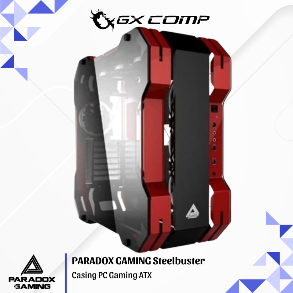 Jual Paradox Gaming Steelbuster | Casing PC ATX | Case CPU Gaming ...