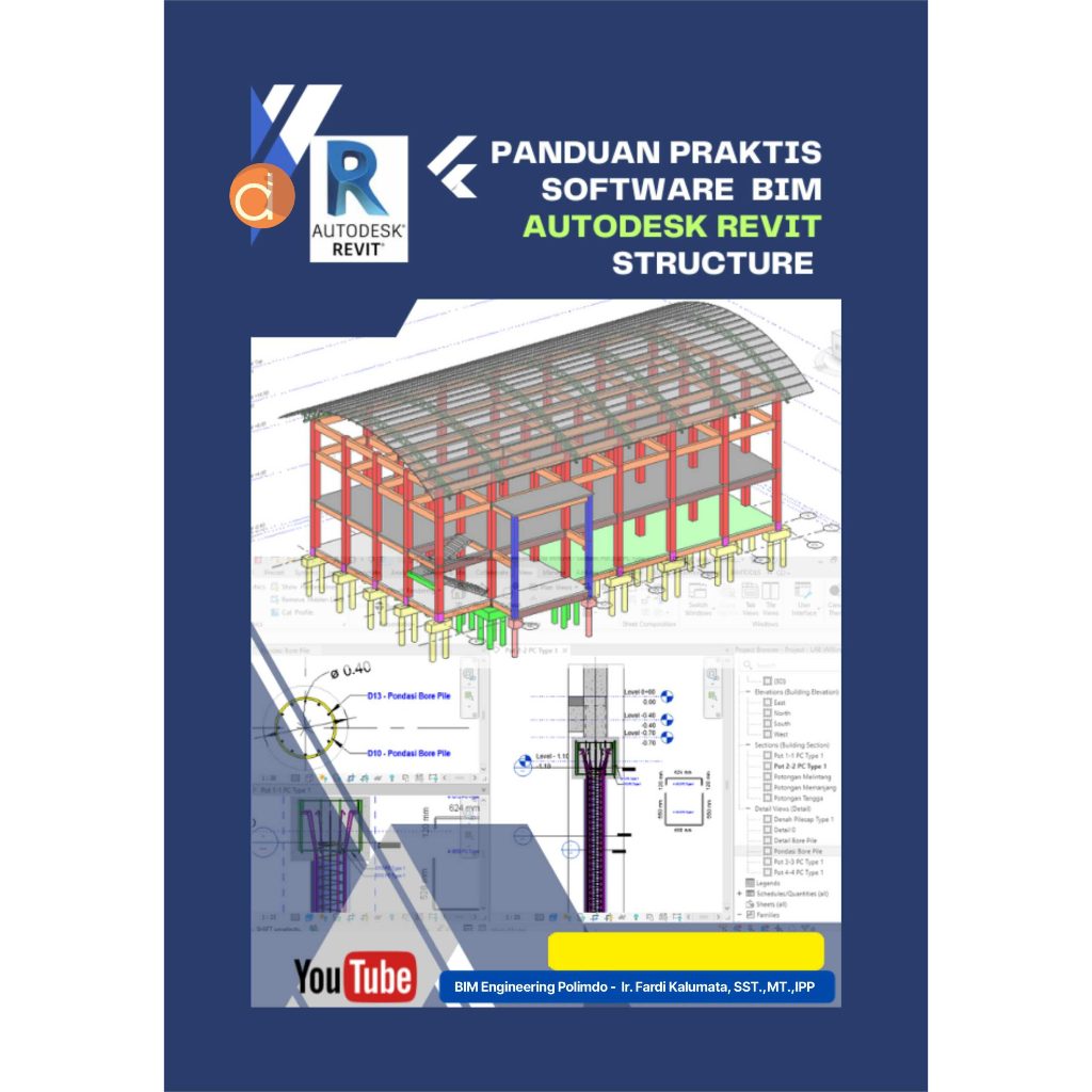Jual Buku Panduan Praktis Software BIM Autodesk Revit Structure - Fardi Kalumata | Shopee Indonesia