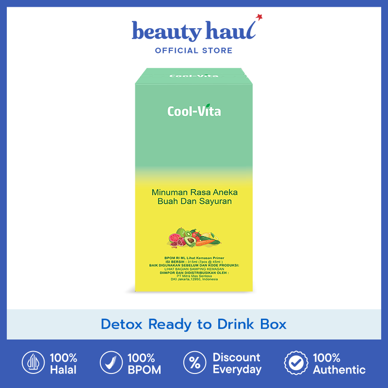 Jual COOL-VITA Minuman Rasa Aneka Buah dan Sayuran 1 Box | Shopee Indonesia