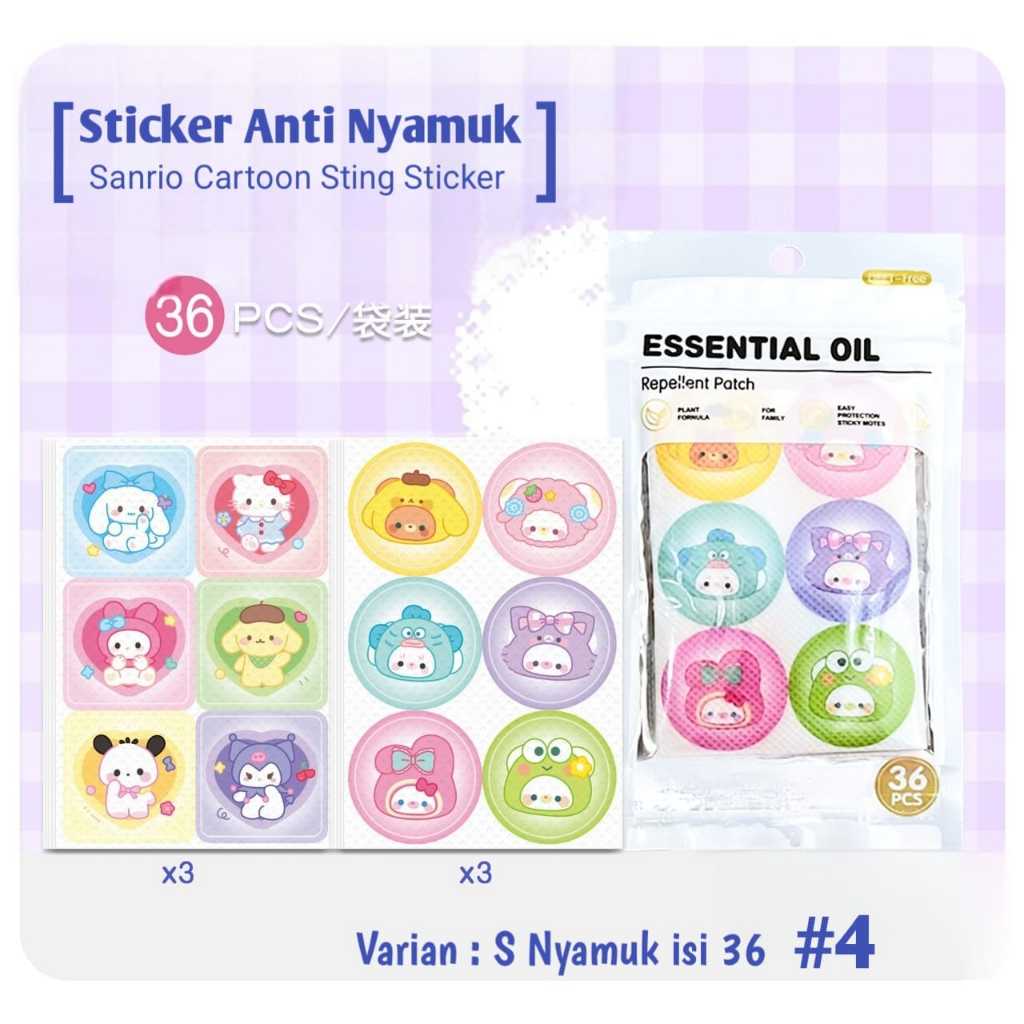 Jual Sticker Pengusir Anti Nyamuk isi 24/36pcs Mosquito Repellent ...