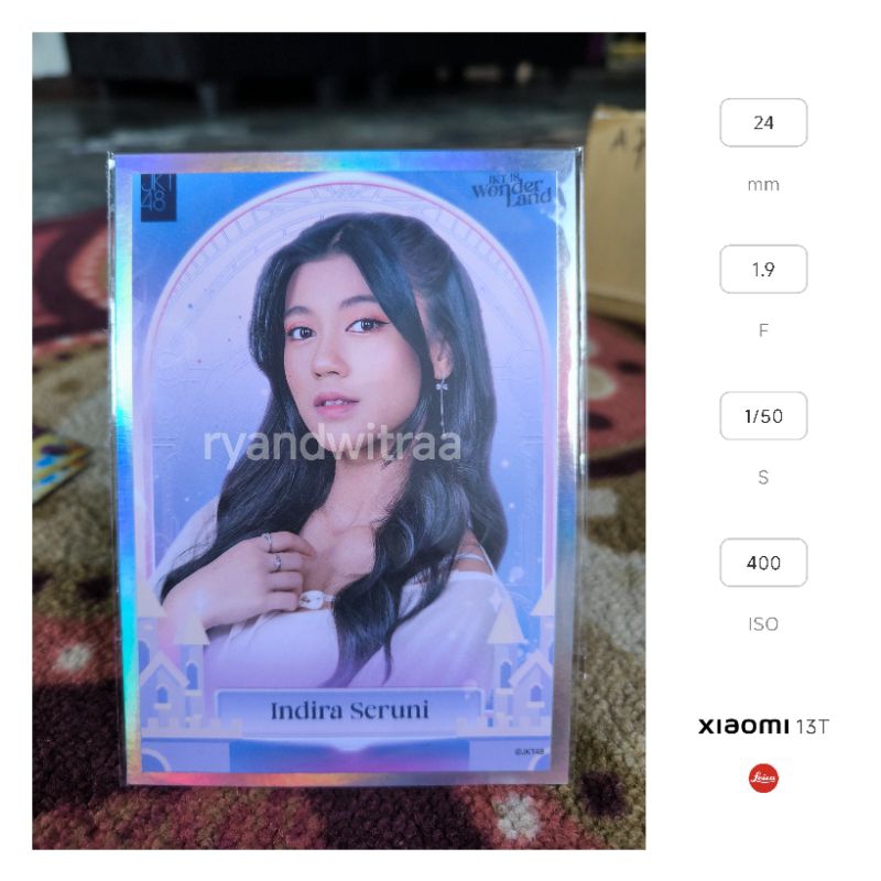 Jual Photoprint Indira Seruni JKT48 Benefit Wonderland | Shopee Indonesia