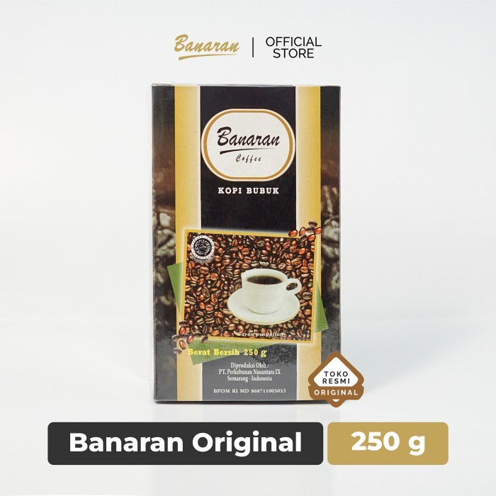 Jual Kopi Banaran Original 250 gram (Bubuk) | Shopee Indonesia