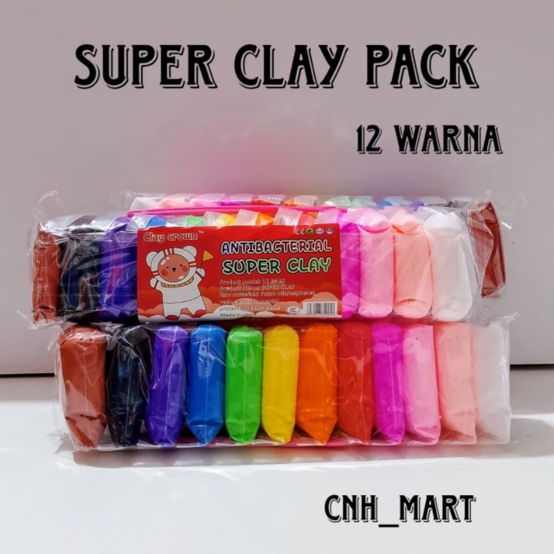 Jual Clay Mainan Anak Isi 12 Pcs - Mainan Edukasi Lilin Anak - Mainan ...