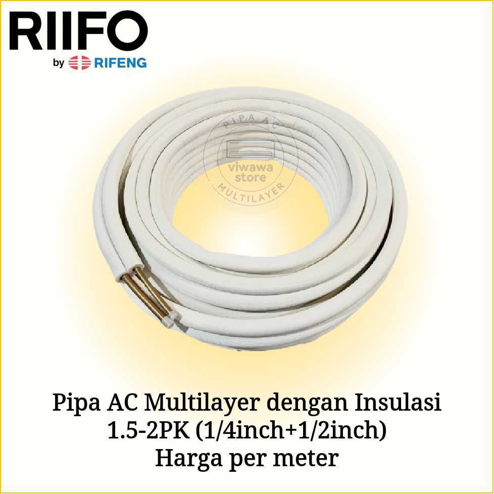 Jual RIFENG - Pipa AC Multilayer 1/4+1/2 (1.5-2PK) | Shopee Indonesia